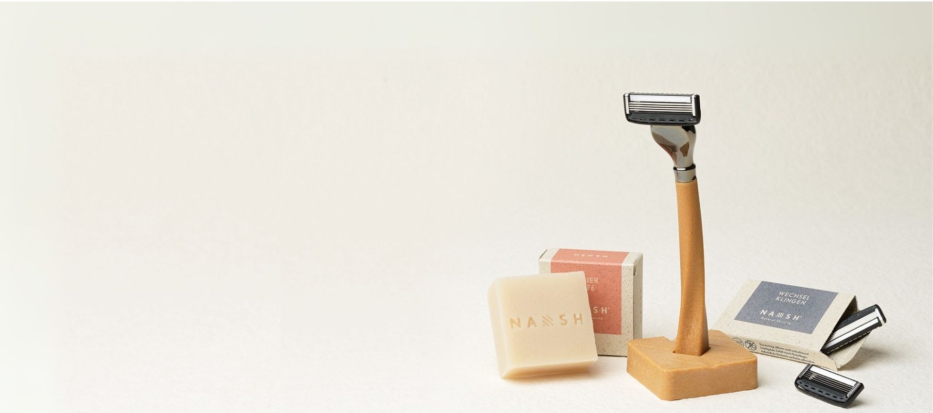 NASH - Perfectly shaved. Clean. Gentle. Affordable.